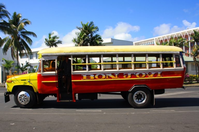 Pimp my bus ride: Samoan buses are a unique experience | Atlas & Boots
