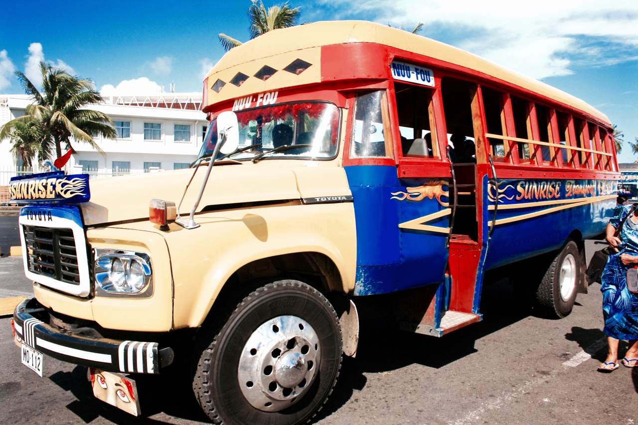 Pimp my bus ride: the colourful Samoan buses | Atlas & Boots