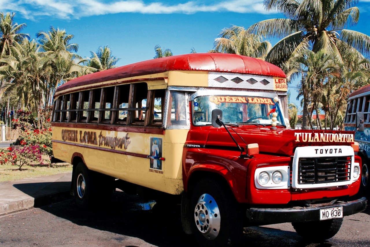 Pimp my bus ride: the colourful Samoan buses | Atlas & Boots