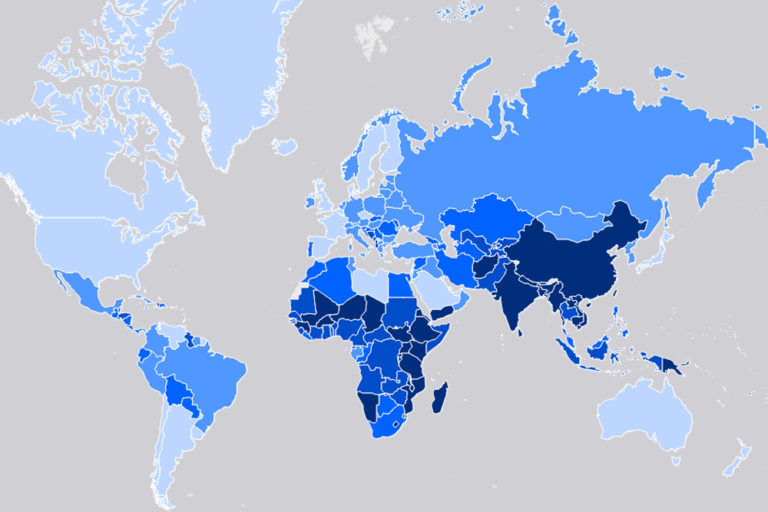 Concrete jungles: the world's most urban countries | Atlas & Boots