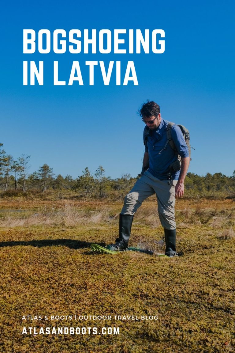 Bogshoeing in Latvia: silly but outrageously good fun