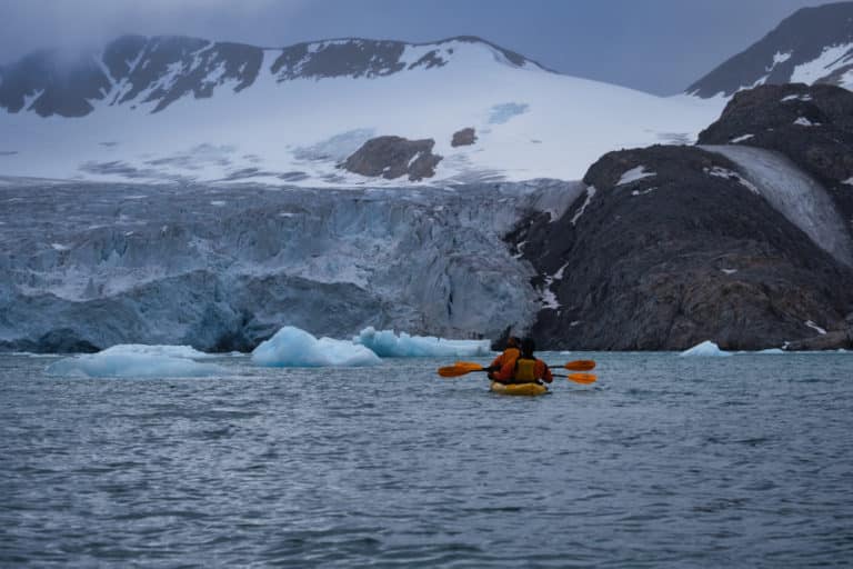 Kayaking in Svalbard: ice and isolation in the high Arctic