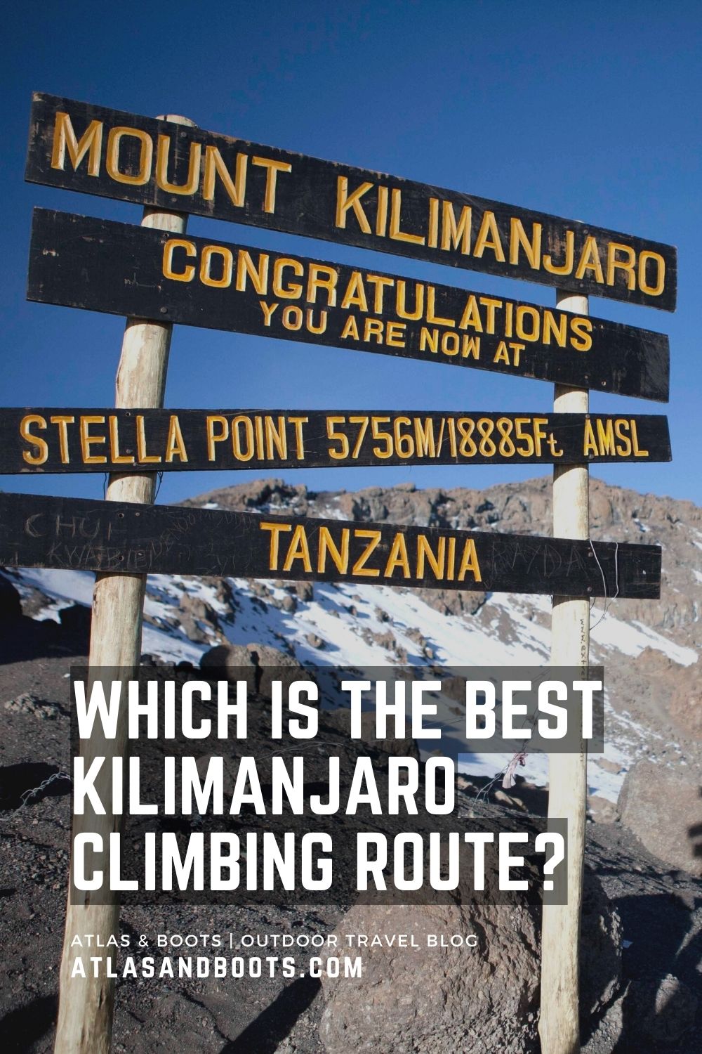 Which is the best Kilimanjaro climbing route? | Atlas & Boots