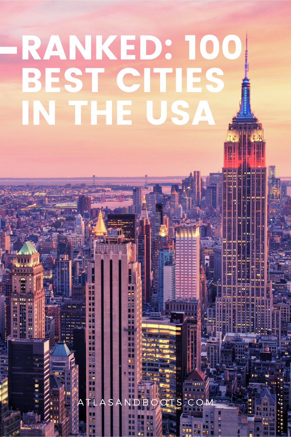Ranked: 100 best cities in the USA 2025 | Atlas & Boots