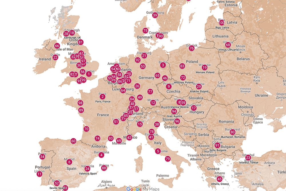 Ranked: 100 Best Cities To Visit In Europe – YTOSKA